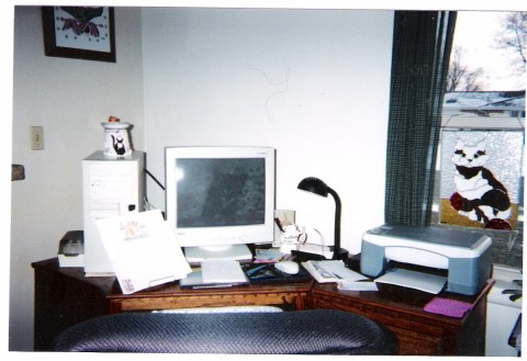 Sally French's Desk